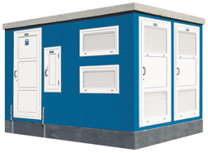 Prefabricated transformer substations in concrete case, range ROBUST ...